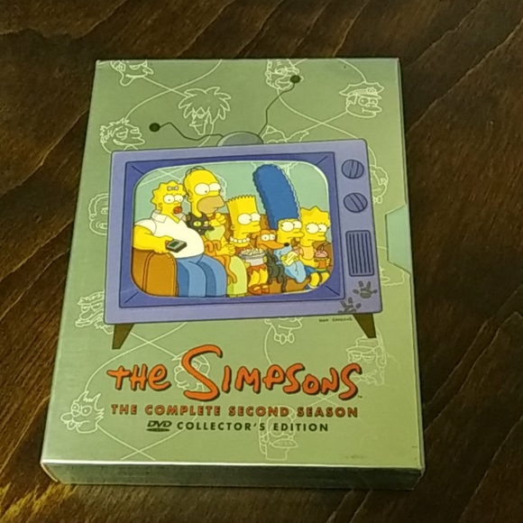 Media | The Simpsons Season 2 Collectors Edition Dvds | Poshmark